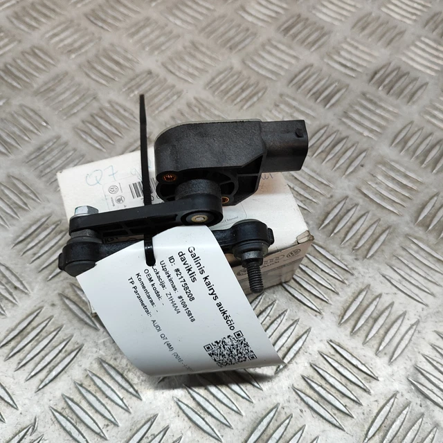 AUDI Q7 4M Capteur de niveau de hauteur arrière gauche 7L0616571D ...