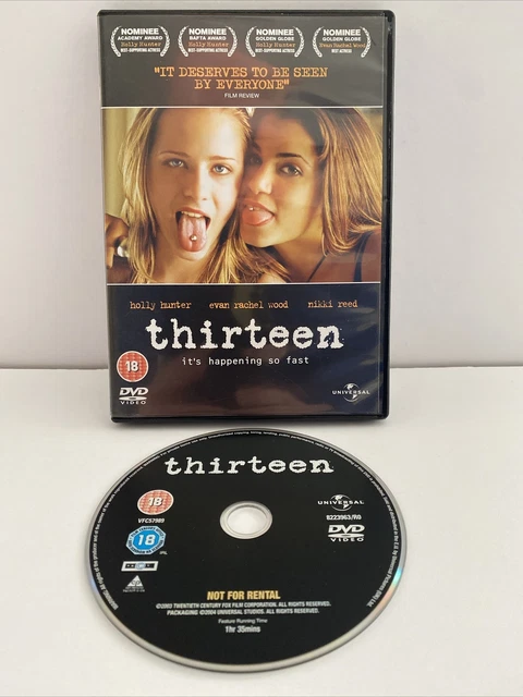 THIRTEEN DVD 2004 (Holly Hunter, Evan Rachel Wood and Nikki Reed ...