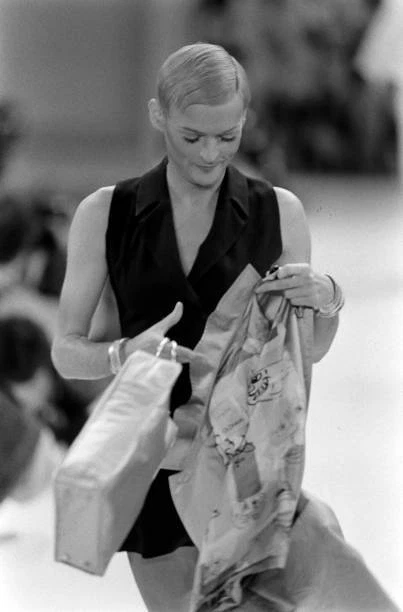 BILLY BEYOND MODEL in a Todd Oldham fashion show 1993 Old Photo 1 EUR 6 ...