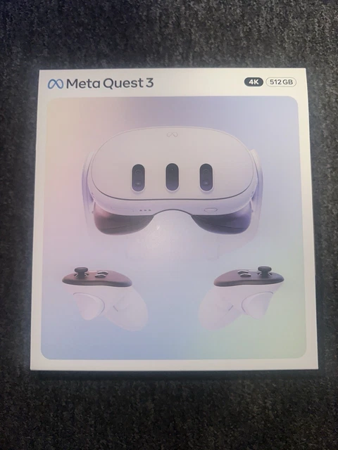META QUEST 3 512GB Virtual Reality Headset VR - Brand New £430.01 ...