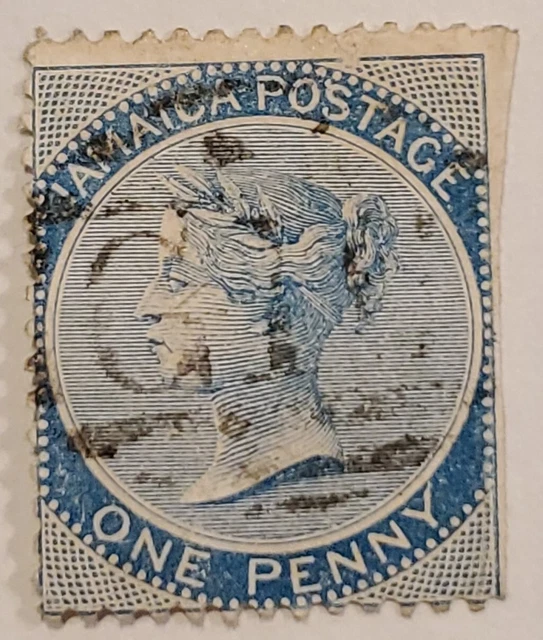JAMAICA BRITISH COLONIES Stamp, G16 PRIESTMAN’S RIVER Postmark on 1 ...