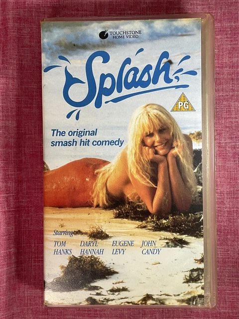 SPLASH VHS VIDEO Tape Starring Tom Hanks, Daryl Hannah, John Candy £3.99 - PicClick UK