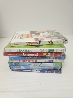 DISNEY CHILDRENS MOVIES Including Shrek, Finding Nemo And A Bugs Life ...