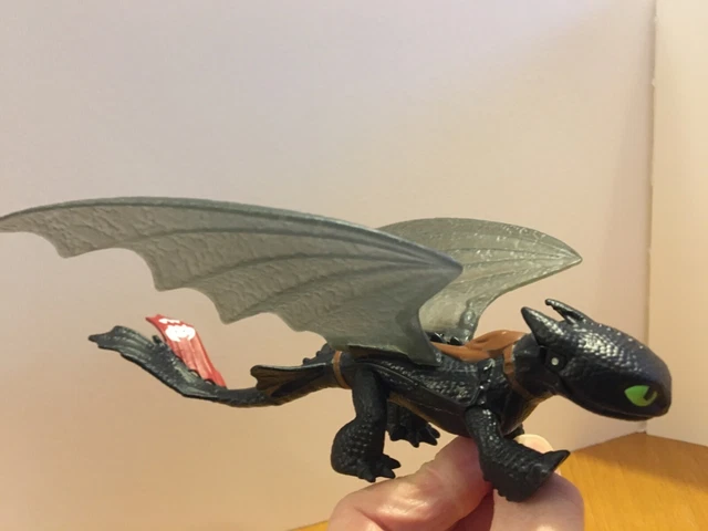 HOW TO TRAIN Your Dragon 8" Toothless DWA Figure 2014 & McDonalds Toys ...