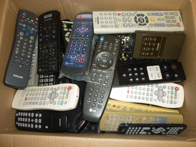 JOB LOT OF 85 x Untested remote controls. Various makes and models. £20 ...