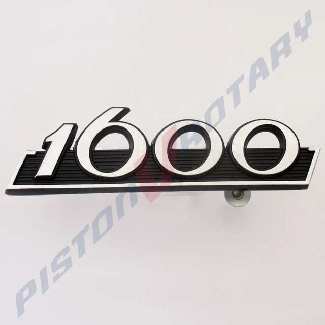 1600 GRILLE BADGE New black for MAZDA Rotary Capella 616 Coupe 10A 13B ...