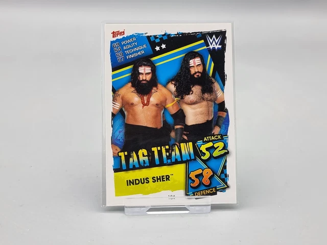 CARTE TCG INDUS Sher #184 WWE Slam Attax 2021 Topps Tag Team EUR 1,16 ...