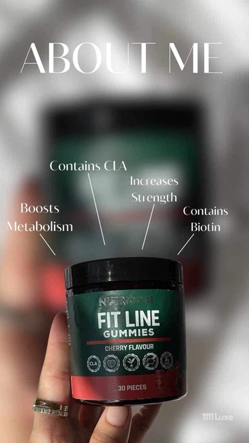 FM NUTRICODE NEW Improved Fit Line Gummies 30 Pieces NOW with Added ...