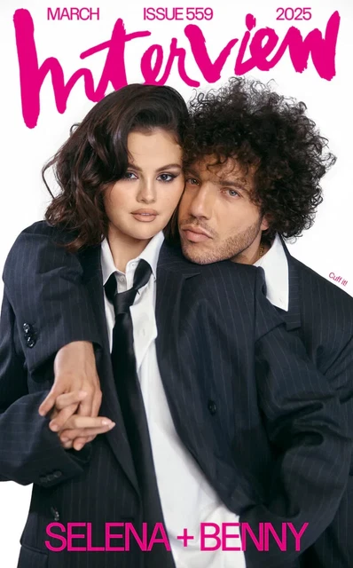 INTERVIEW MAGAZINE MARCH 2025 Issue 559 - SELENA GOMEZ + BENNY BLANCO £ ...