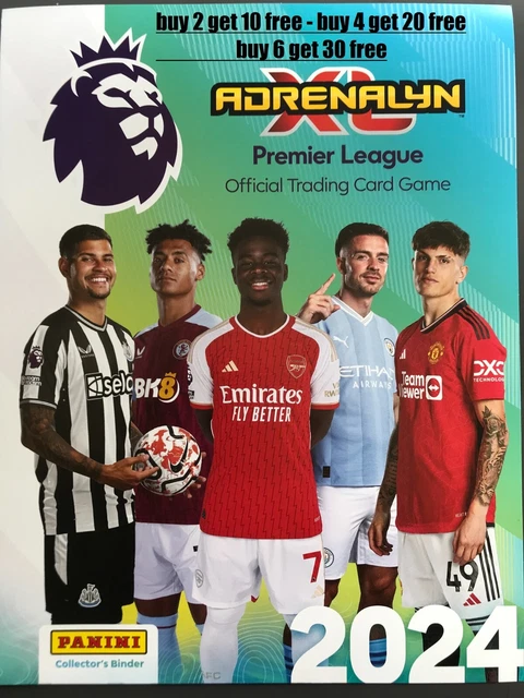 PANINI ADRENALYN XL Premier League 2024 2023 - 2024 Base Cards #10 - #189 £1.25 - PicClick UK