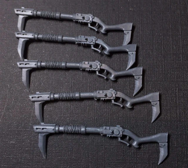 WARHAMMER 40K TAU Empire Kroot Carnivores Carnivore Fusil Kitbash x 5 ...