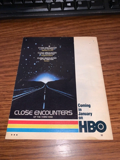 VINTAGE HBO GUIDE December 1980 THE MUPPET MOVIE [FRONT] CLOSE ...