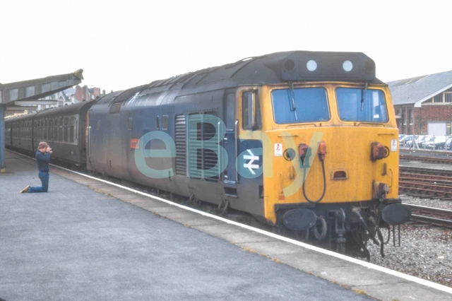 UK DIESEL TRAIN Railway Photograph Of Class 50 50039. Rm50-250 £1.70 ...