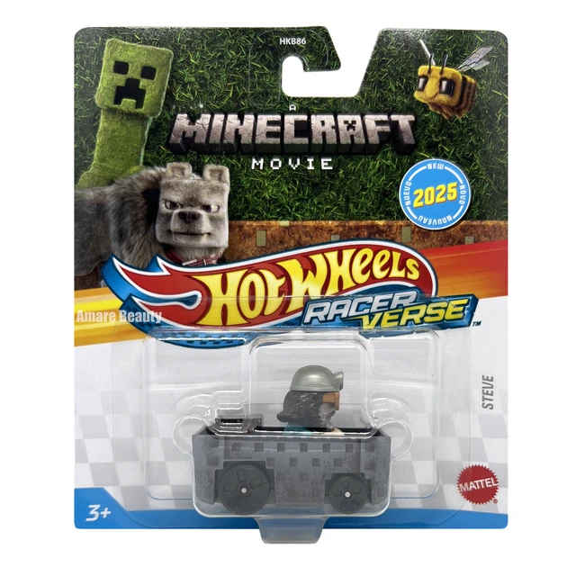HOT WHEELS RACER Verse A Minecraft Movie 2025 Die-Cast 1:64 Scale ...