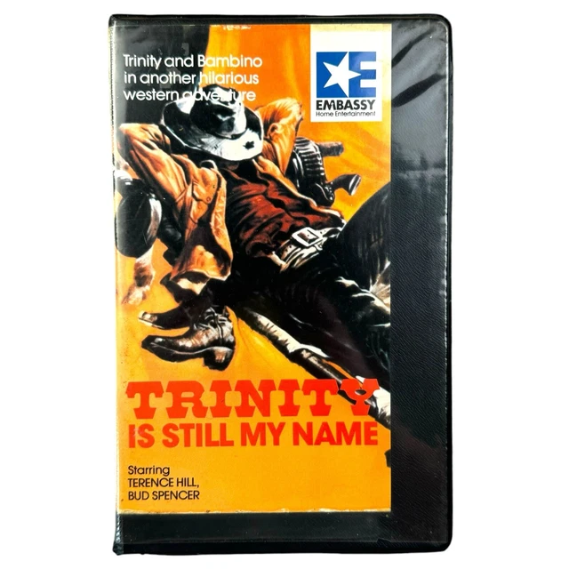TRINITY IS STILL My Name Video VHS Ex Rental Large Case Western Cert 15 ...