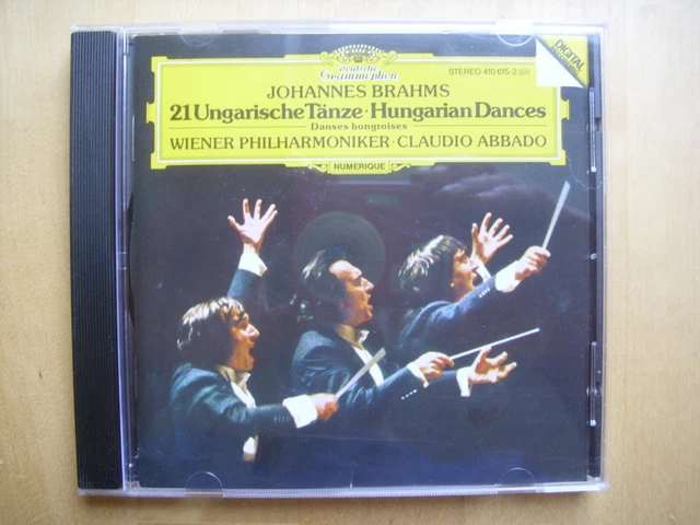 JOHANNES BRAHMS 21 Ungarische Tänze Hungarian Dances Claudio Abbado DG CD EUR 2,90 - PicClick DE