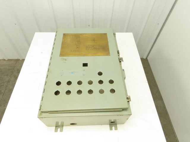 HOFFMAN A302008LP ELECTRICAL Enclosure Control Panel 30X20X8" Back ...