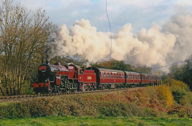 STEAM ENGINE PHOTO Lms Crab Class Loco Railway Photograph Train Picture ...