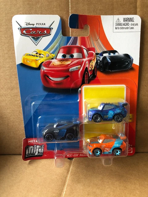 DISNEY CARS MINI Racers set of 3 “Next-Gen” Racers Series - Ryan ...