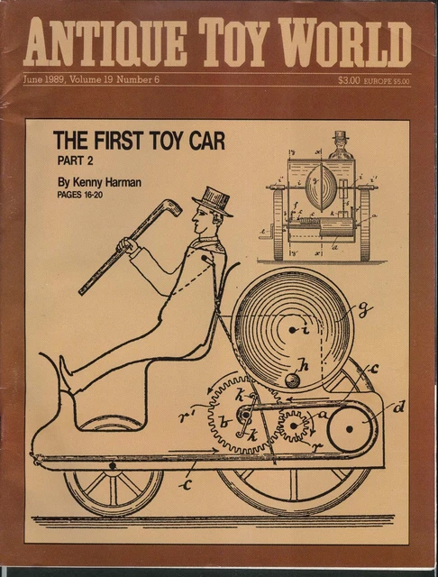 ANTIQUE TOY WORLD First Toy Car Smith-Miller Sotheby's 6 1989 £9.59 ...