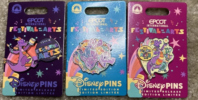 DISNEY AUTHENTIC FIGMENT Festival Of The Arts 2025 Trading Pins New ...