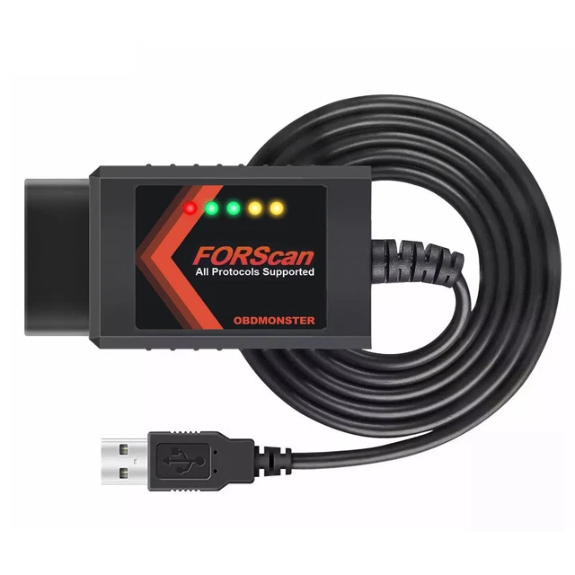 FÜR FORD FORSCAN Pro USB Interface Profi OBD2 Diagnosegerät Kfz ...