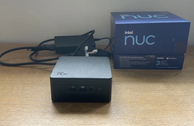 INTEL NUC 13 Pro Kit NUC13ANHi3 UCFF Black i3-1315U £26.97 - PicClick UK