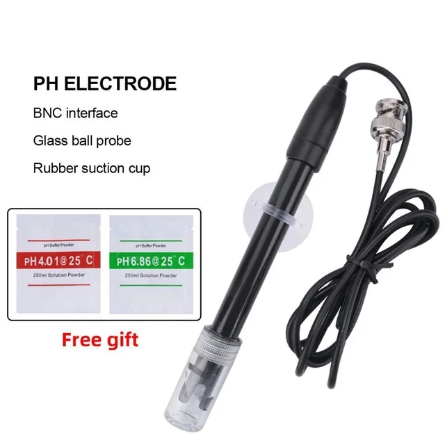 HYDROPONICS BNC CONNECTOR Electrode ph Meter PH Controller PH Electrode ...