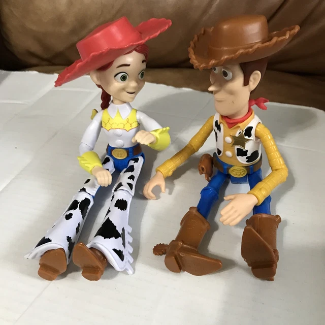 DISNEY PIXAR TOY Story Sheriff Woody Cowgirl Jessie 9" Action Figure 2017 Mattel EUR 18,99 ...
