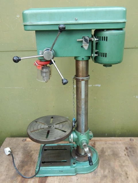 NUTOOL DP16-5 PILLAR BENCH DRILL 240V 2 MORSE TAPER 16mm CHUCK £140.00 ...