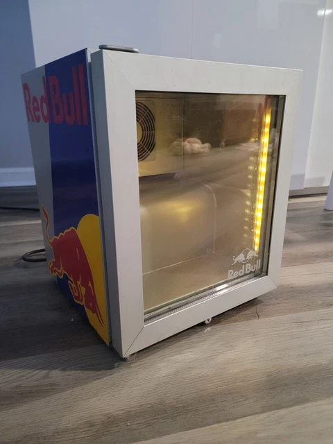 RED BULL ENERGY Drink Logo Mini Fridge Tabletop ECO Cooler £327.96 ...