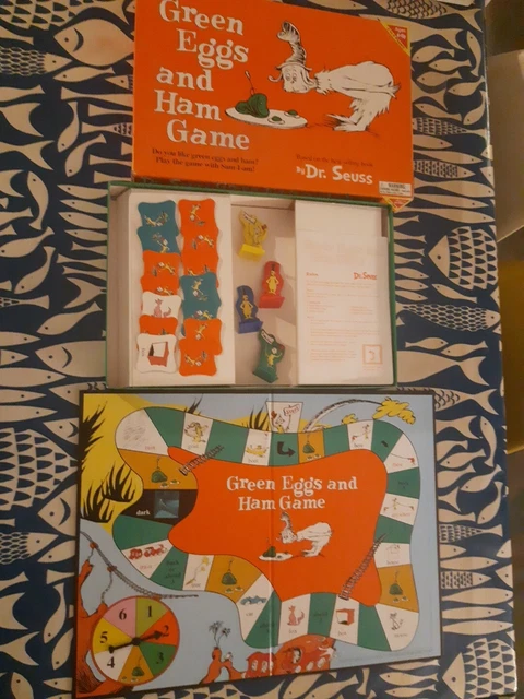 VINTAGE GREEN EGGS And Ham Board Game By Dr Seuss £4.00 - PicClick UK