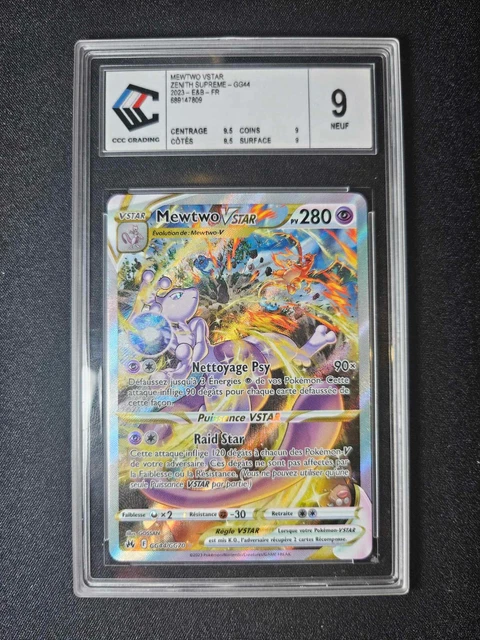 CARTE POKEMON MEWTWO Vstar Zenith supreme GG44/GG70 CCC9 EUR 154,00 ...