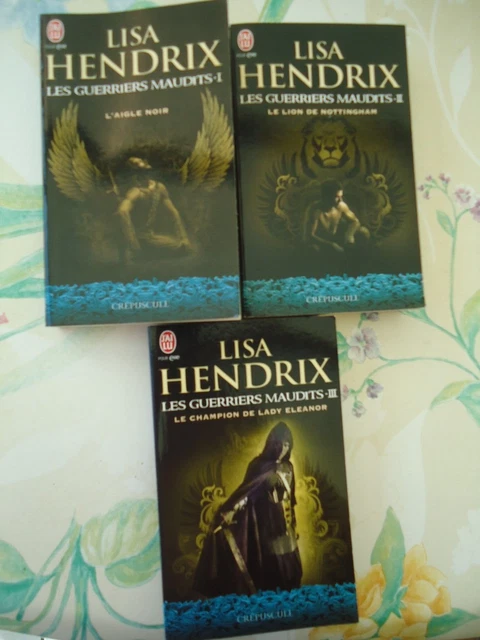 LISA HENDRIX - Trilogie Les Guerriers Maudits - J'ai Lu Crepuscule EUR ...