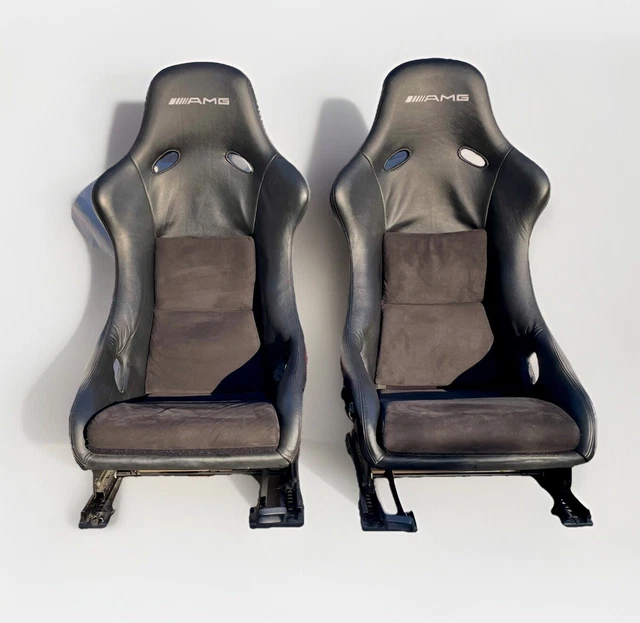 MERCEDES AMG CLK Black Series Genuine Recaro Spg Pole Position Bucket ...