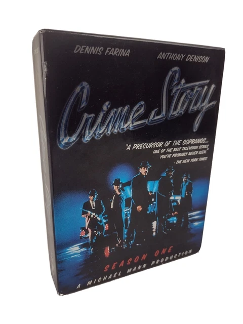CRIME STORY: COMPLETE First Season Season One DVD 5 Disc Set - R1 US ...