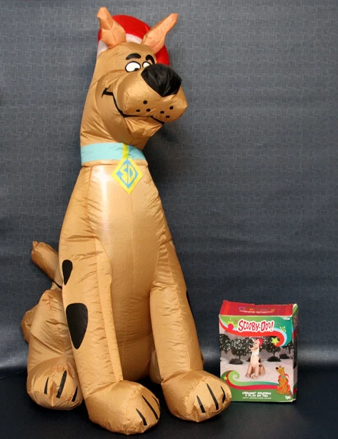 GEMMY AIR-BLOWN INFLATABLE Christmas Scooby-Doo ~ 3' (40") $29.95 ...