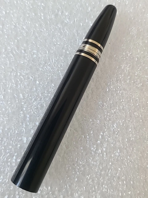 RARE VINTAGE MONTBLANC, Starwalker Barrel Platinum Trim Nice working ...