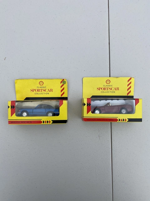 SHELL CLASSIC SPORTS Car Collection, Mercedes Benz 500 SL’s (New ...