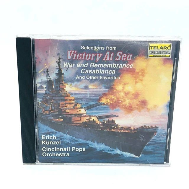 VICTORY AT SEA And Other Favorites, Kunzel, Cincinnati Pops Orchestra ...
