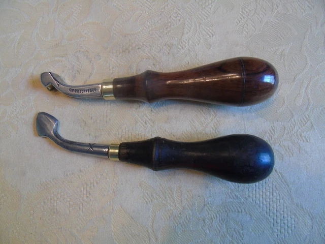 VINTAGE C S Osborne Leather Working Tool # 5 Creaser & 1 Unmarked ...