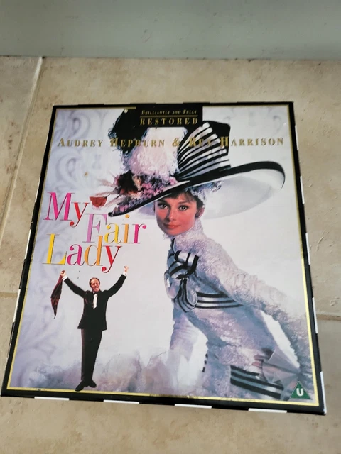 MY FAIR LADY 30th Anniversary Deluxe Box Set VHS Video Limited *Missing Book* £9.99 - PicClick UK