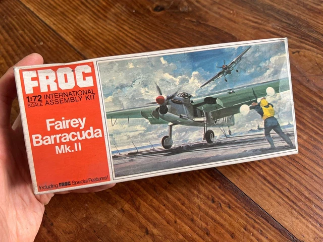BOITE MAQUETTE AVION Airplane Model Box FROG Fairey Barracuda MKII EUR ...