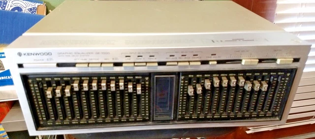 VINTAGE KENWOOD GE-1000 Graphic Equalizer with Time Delay work but ...