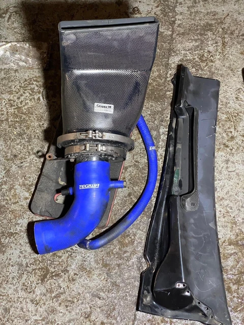 HONDA CIVIC TYPE R EP3 CARBON FIBRE AIRBOX INTAKE GRUPPE M Induction ...