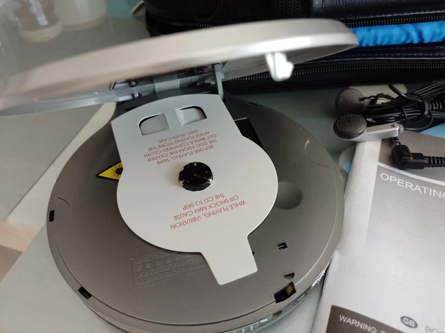 MATSUI PORTABLE CD 304 Player. Case, all leads,2 X Earphones ...