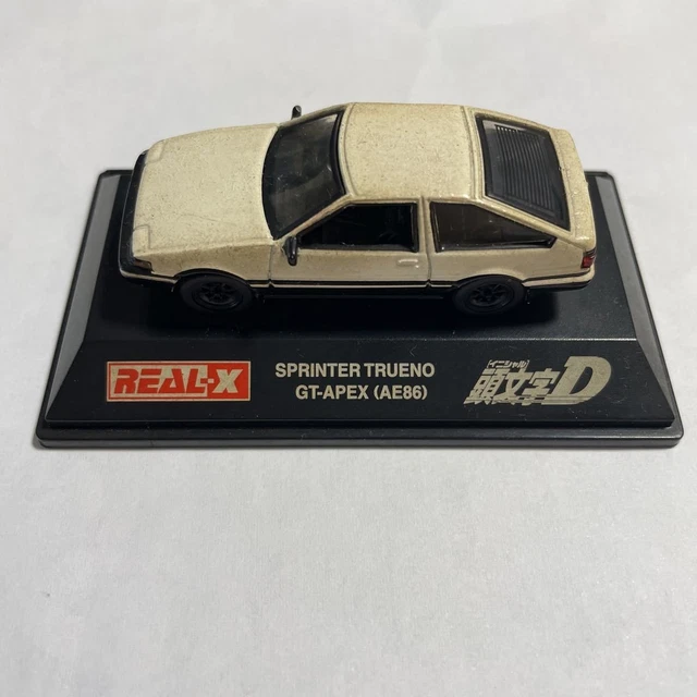 REAL-X INITIAL D Sprinter Trueno Gt-Apex Ae86 Minicar Fujiwara Tofu ...
