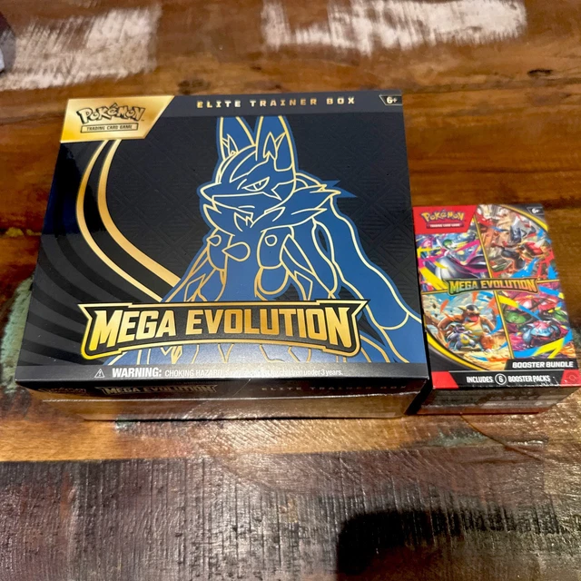 POKEMON TCG MEGA Evolution Mega Lucario ETB and ME Booster Bundle £122.36 - PicClick UK