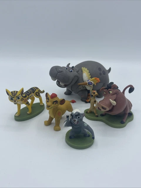 DISNEY LION KING Lion Guard Deluxe PVC Plastic Figures Job Lot Bundle X ...