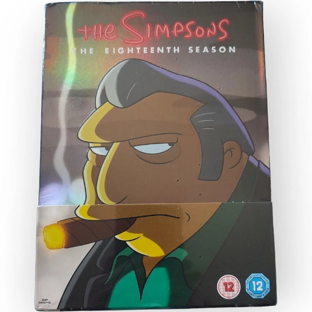 THE SIMPSONS SERIES 18 DVD Box Set NEW Complete 18th Season Eighteen ...